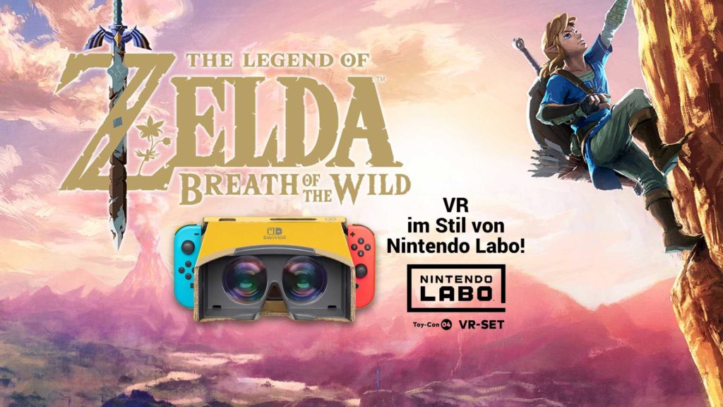 Zelda VR - Nintendo LABO macht’s möglich | Gaming-Grounds.de – Das ...
