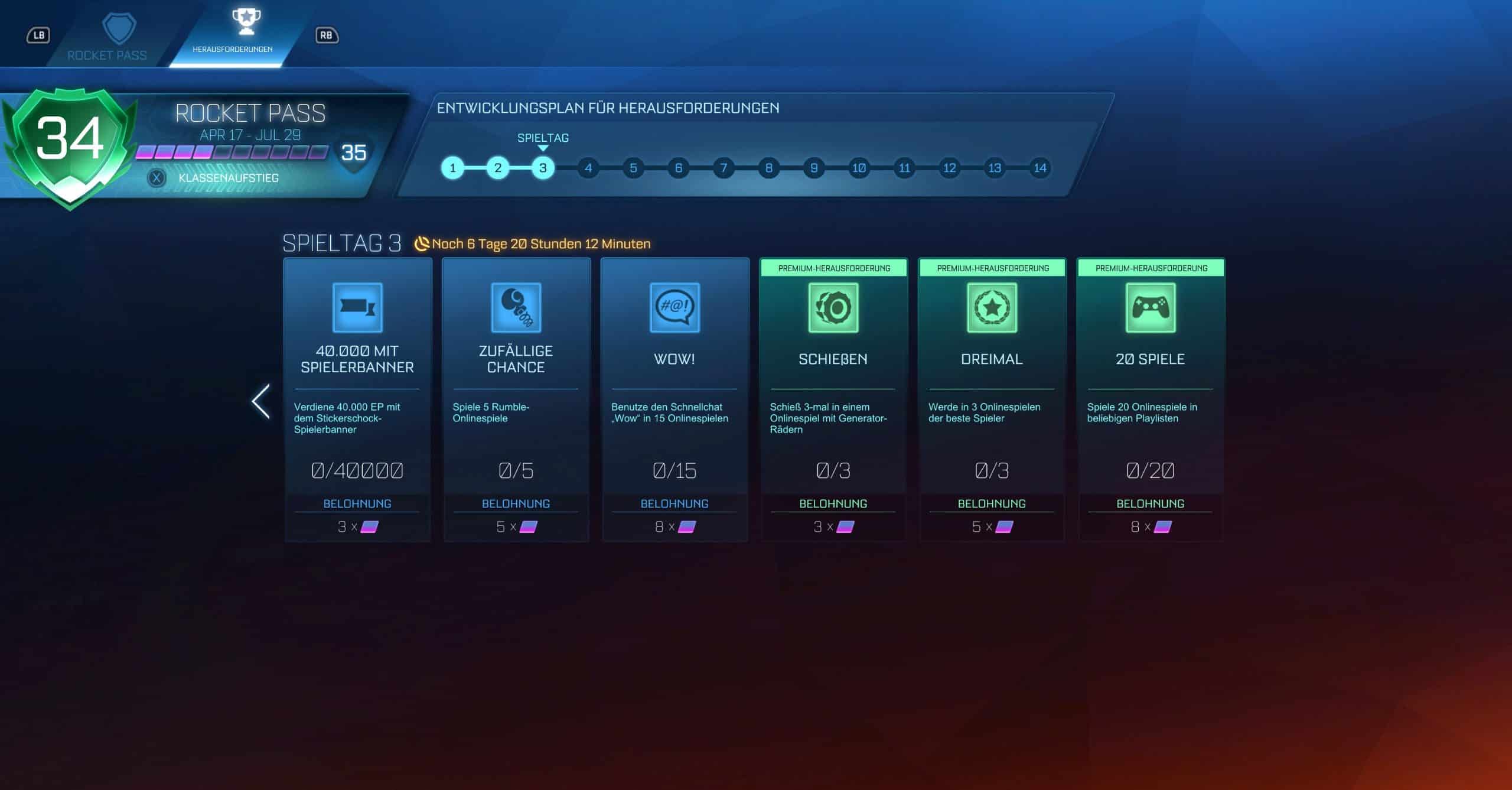 Rocket Pass 3: Das sind die Aufgaben für Woche 3 | Gaming-Grounds.de ...