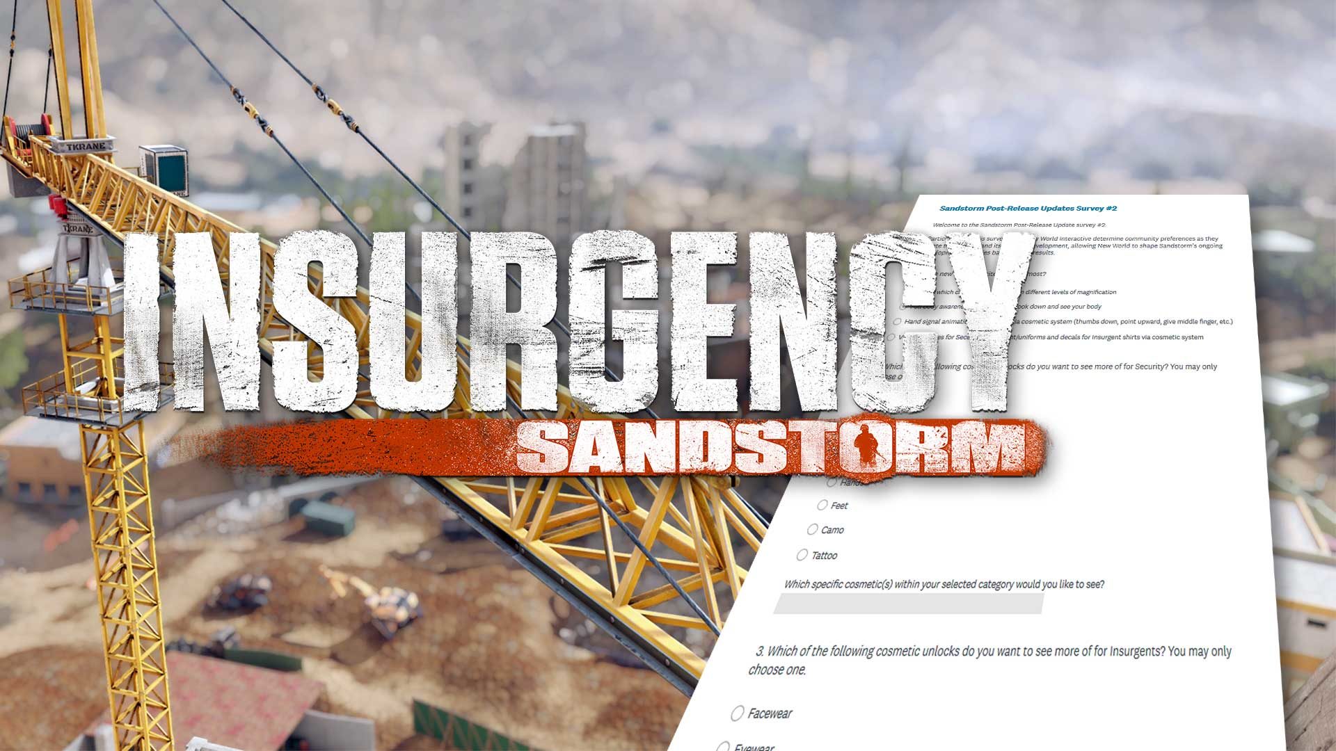 Insurgency: Sandstorm - Neue Maps und Spielerumfrage | gaming-grounds.de