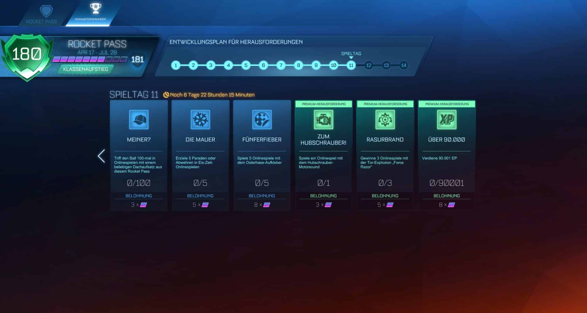 Rocket Pass 3: Die Aufgaben für Woche 11 | Gaming-Grounds.de – Das ...