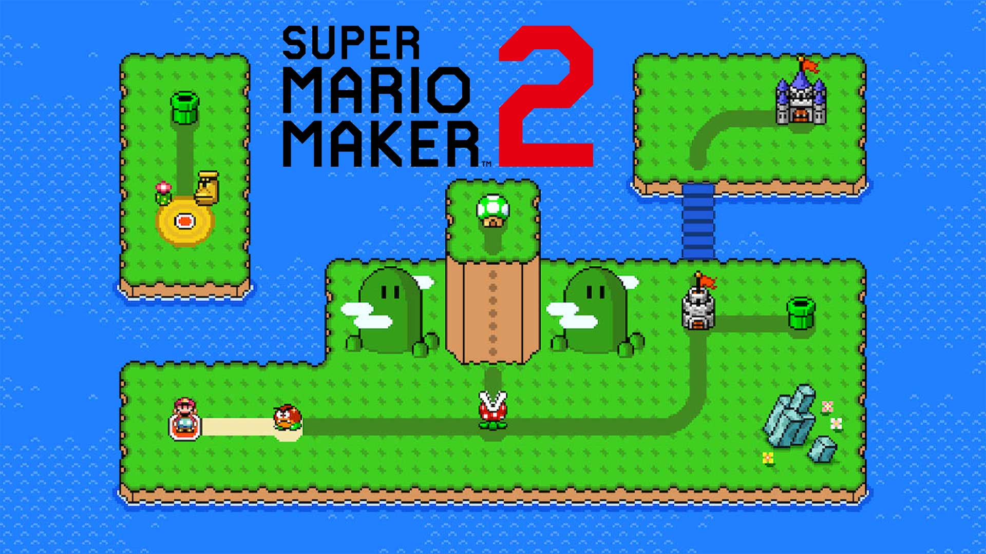 Super Mario Maker 2 Update: Ganze Welten erschaffen | Gaming-Grounds.de ...