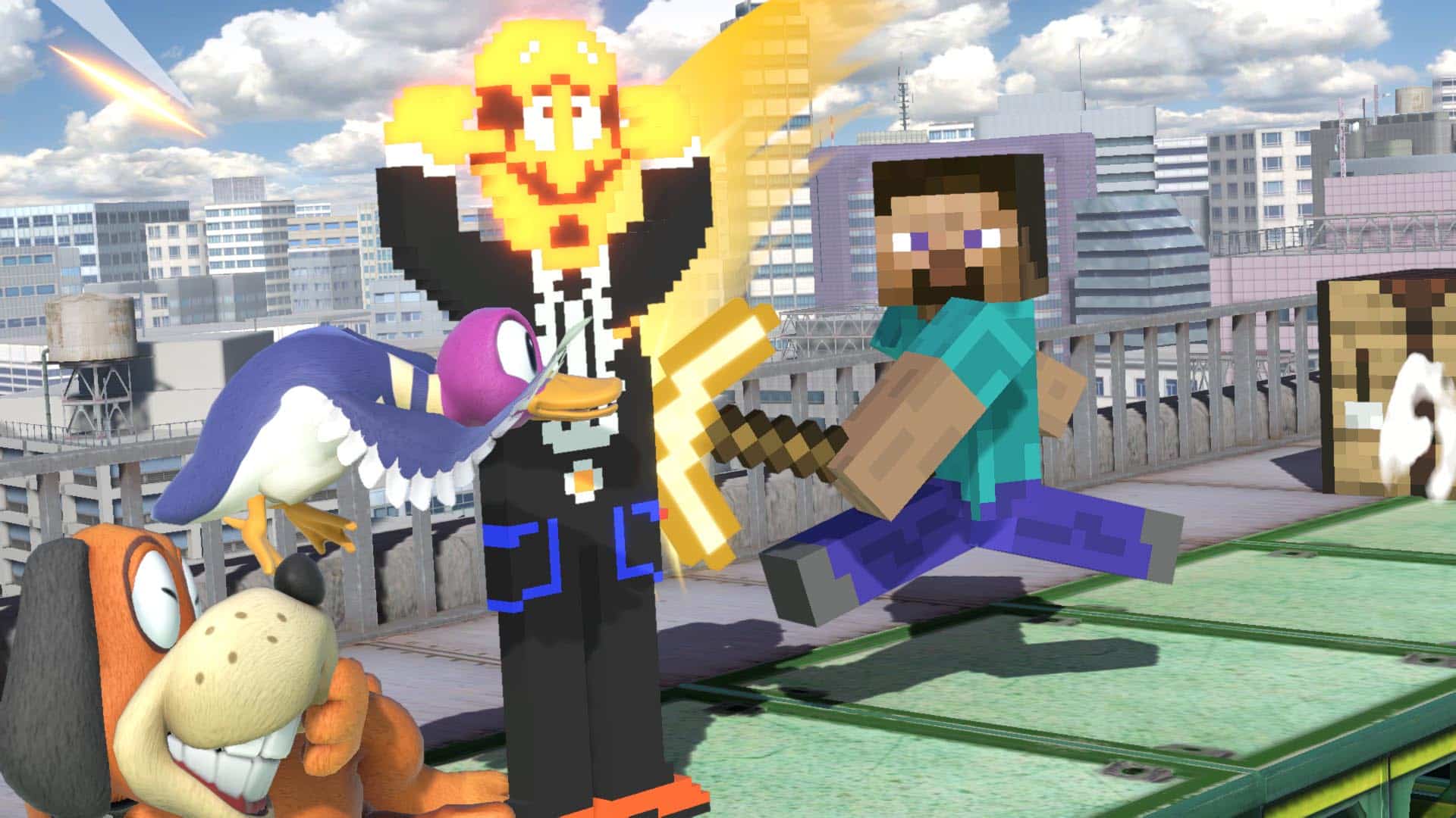 SSBU vs Minecraft: Die neuen DLC-Kämpfer Steve und Alex im Detail ...