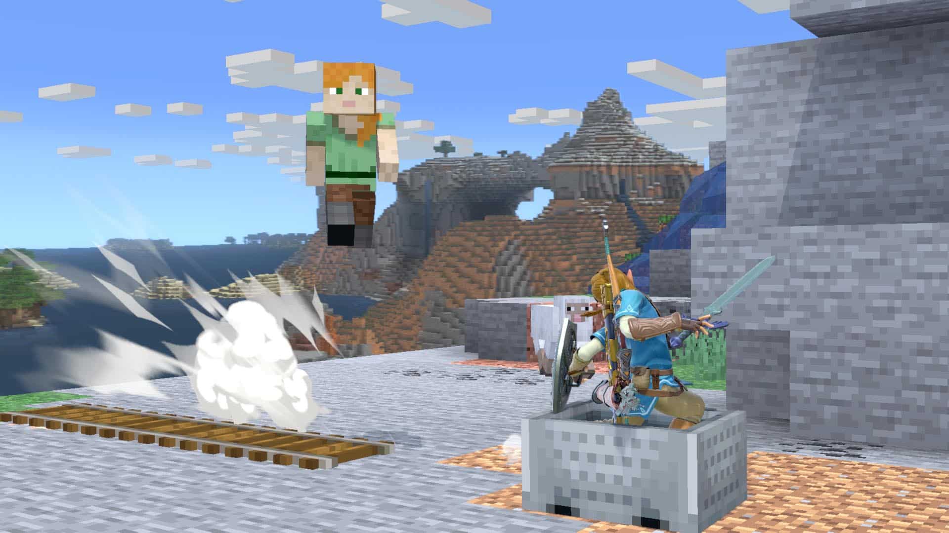 SSBU vs Minecraft: Die neuen DLC-Kämpfer Steve und Alex im Detail ...