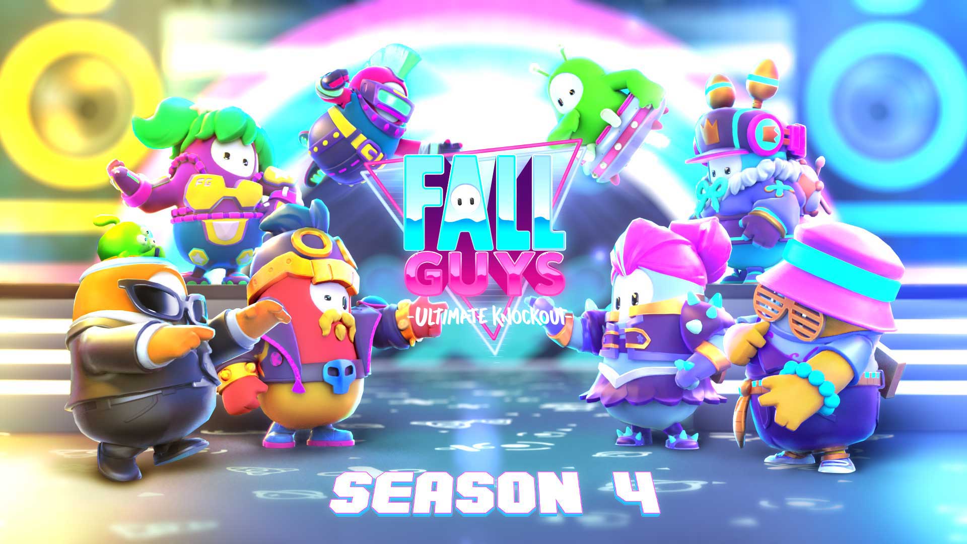 Fall Guys Season 4 ist jetzt da - Das Bohnengerangel geht weiter ...