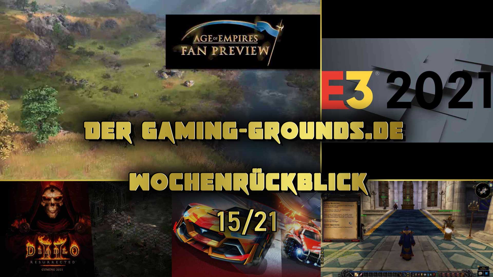 Die Woche 15/21: AoE 4 News, E3 2021 Ankündigung und mehr | Gaming ...