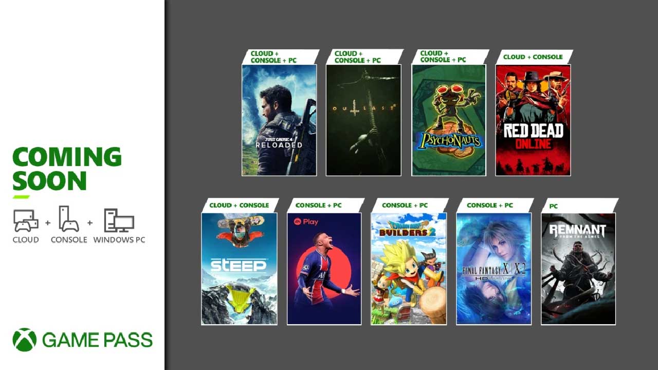 Neue Xbox Game Pass Spiele im Mai: Red Dead, Remnant, Just Cause 4 und mehr | Gaming-Grounds.de ...