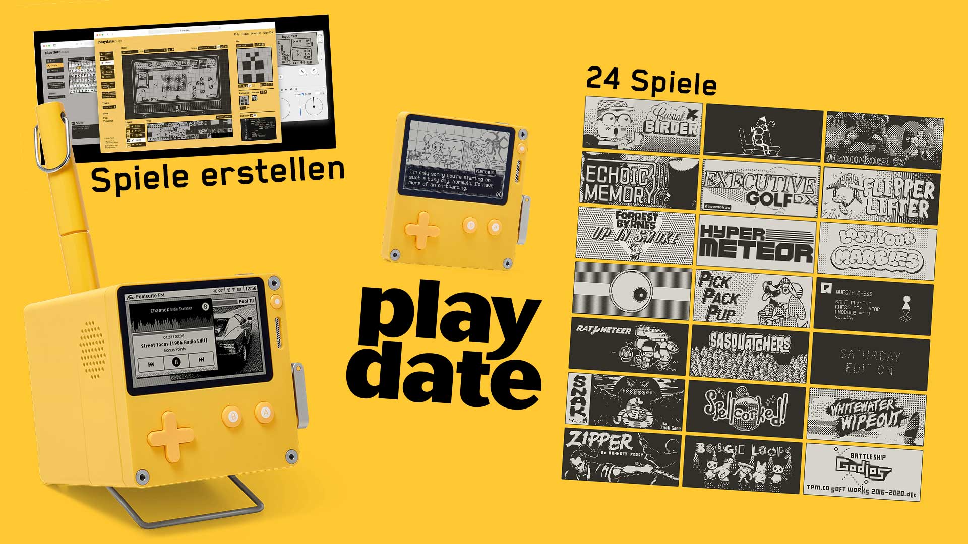 Playdate Update: Vorbestellungen im Juli, Stereo-Speaker und eigene ...