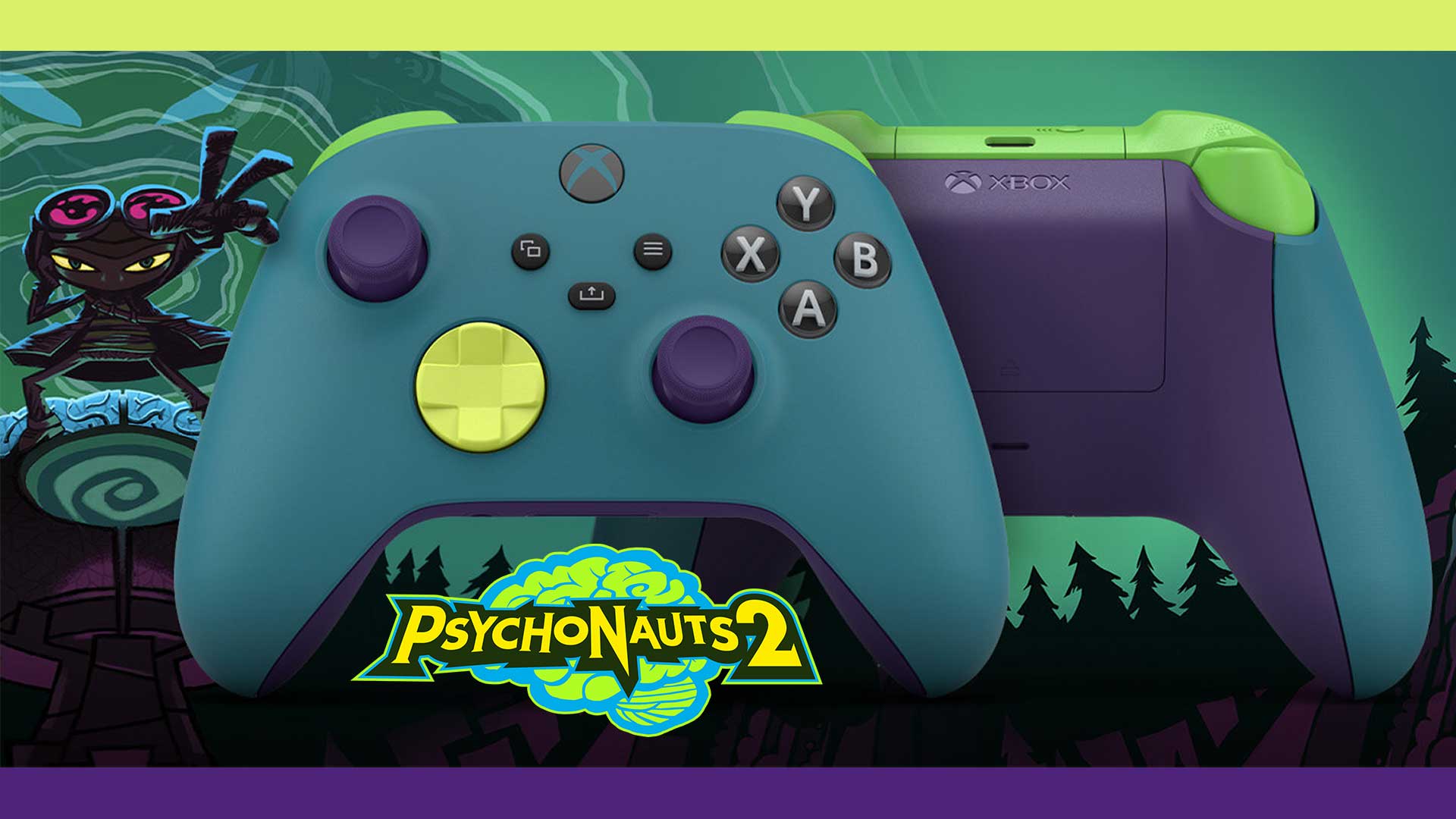 Psychonauts 2 Xbox Controller im Design Lab erstellen | Gaming-Grounds ...