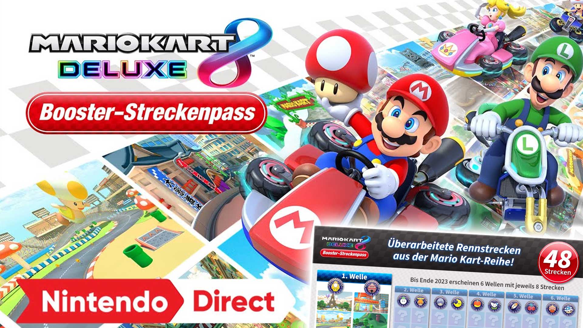 Mario Kart Streckenpass
