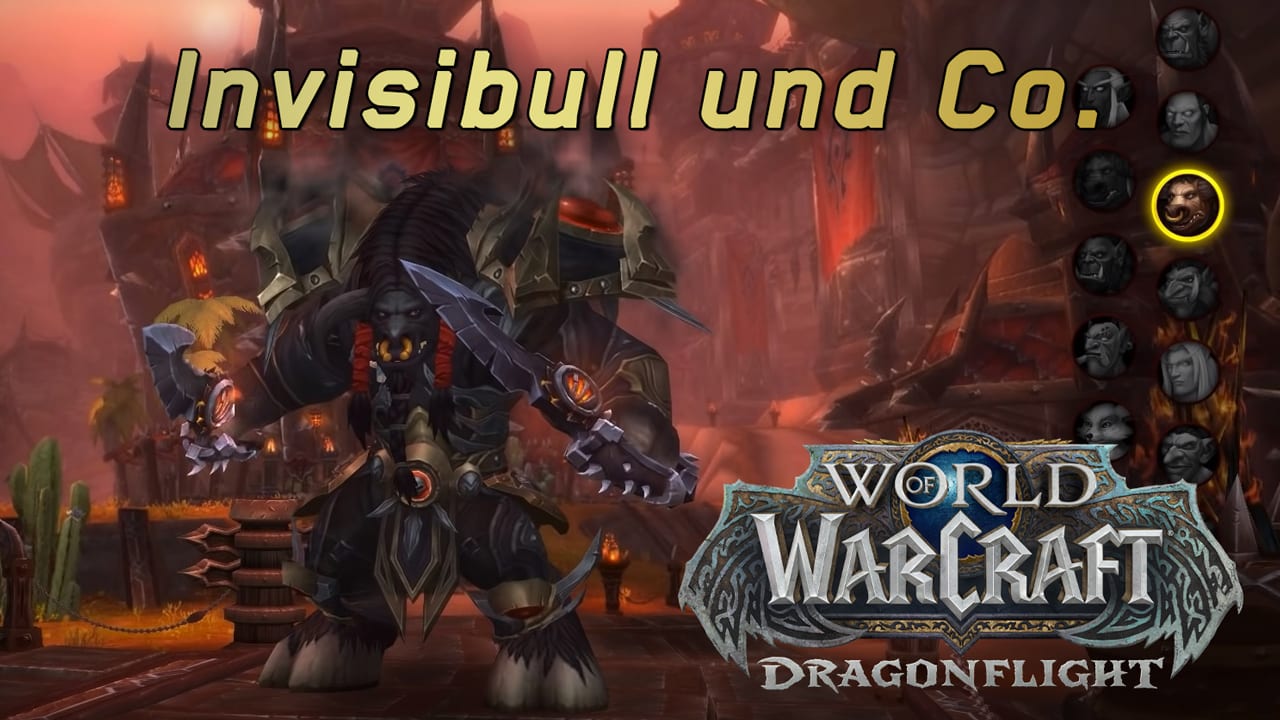 „Invisibull“: Der Tauren-Schurke wird in WoW Dragonflight Realität ...