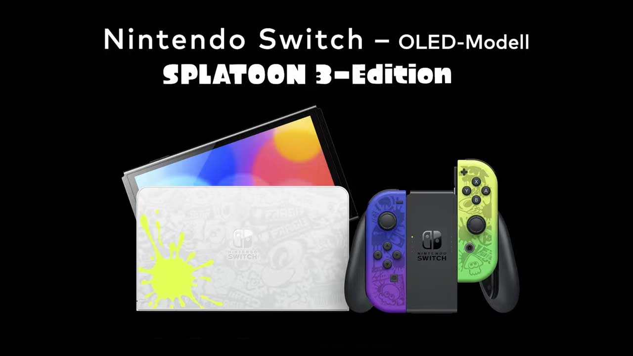 Splatoon Nintendo News Dimprice | Nintendo Switch OLED Splatoon 3